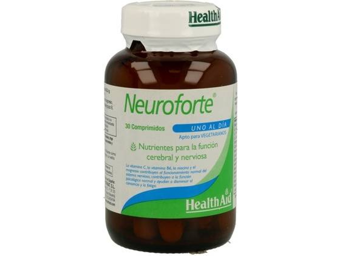 Suplemento Alimentar HEALTH AID Neuroforte (30 comprimidos) | Worten.pt