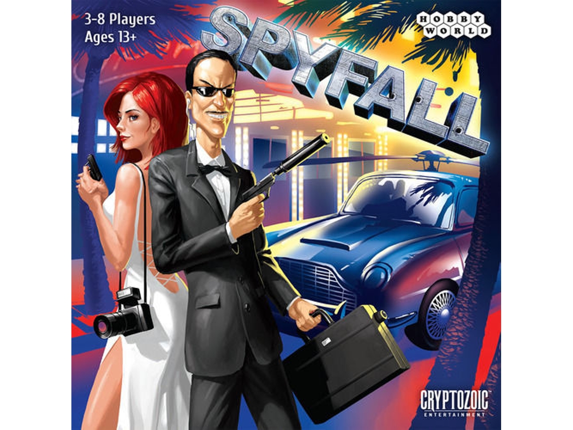 Jogo de Tabuleiro DIVERCENTRO Spyfall (Idade Mínima: 12 - Nível ...