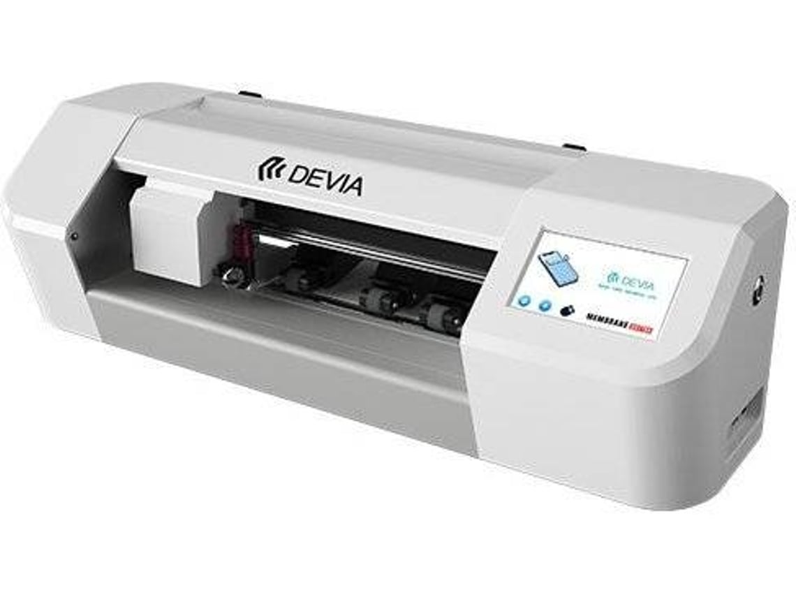 Máquina para Cortar Películas Telemóvel DEVIA Plotter Hidrogel + 20 Lâminas Branco | Worten.pt