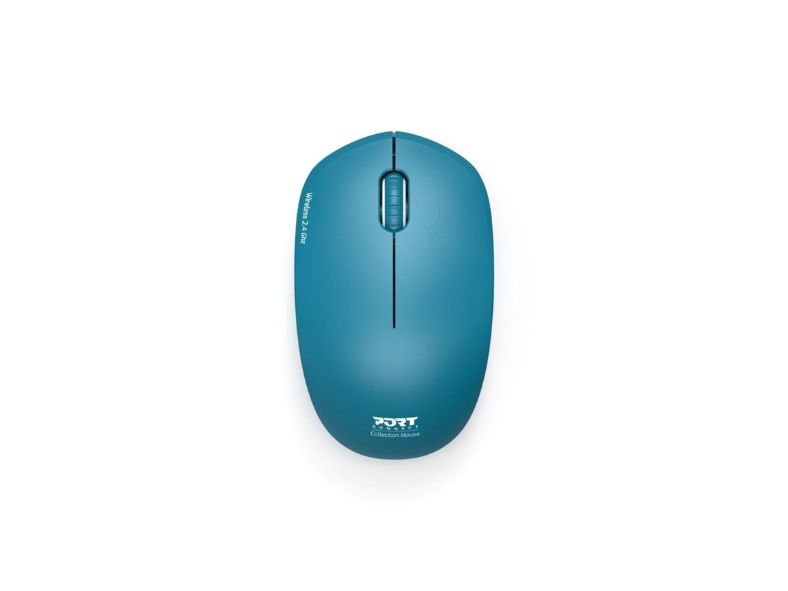 Rato PORT CONNECT Collection Mouse (Wireless - Casual - 1600 dpi - Azul ...