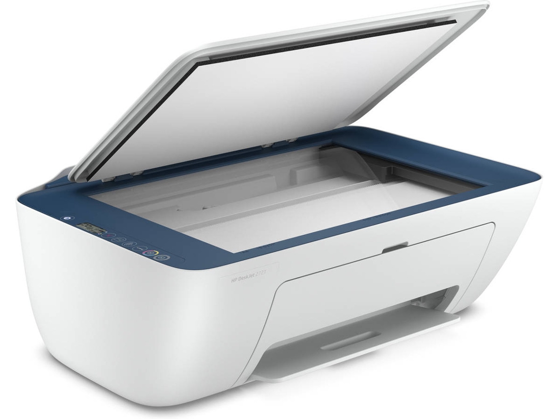 Impressora HP Deskjet 2721 (Multifunções - Jato de Tinta - Wi-Fi ...