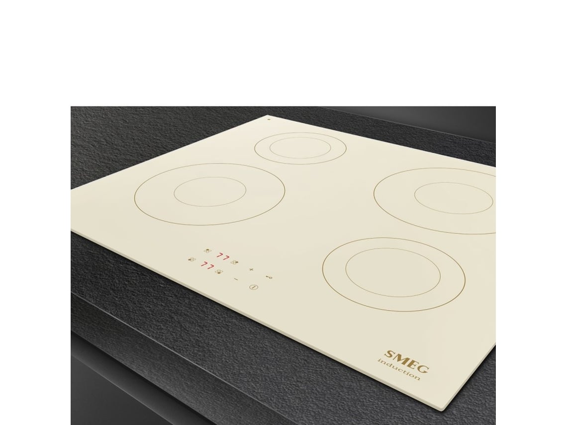 Placa de Indução SMEG SI2641DP (Elétrica - 62 cm - Creme) | Worten.pt