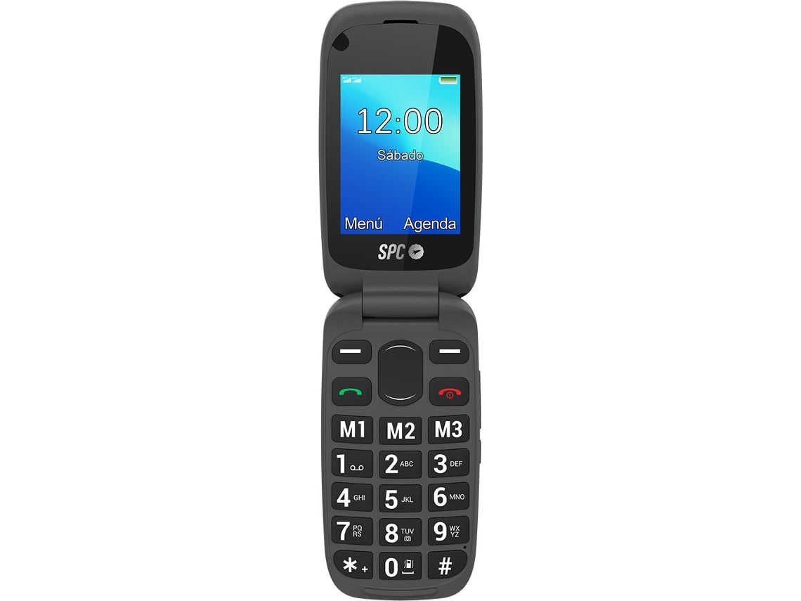 Telemóvel Senior SPC Harmony (2.4'' - 4G - Preto) | Worten.pt