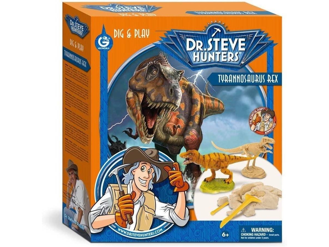 Kit de Ciência GEOWORLD Dr.Esteve T-Rex Colect | Worten.pt