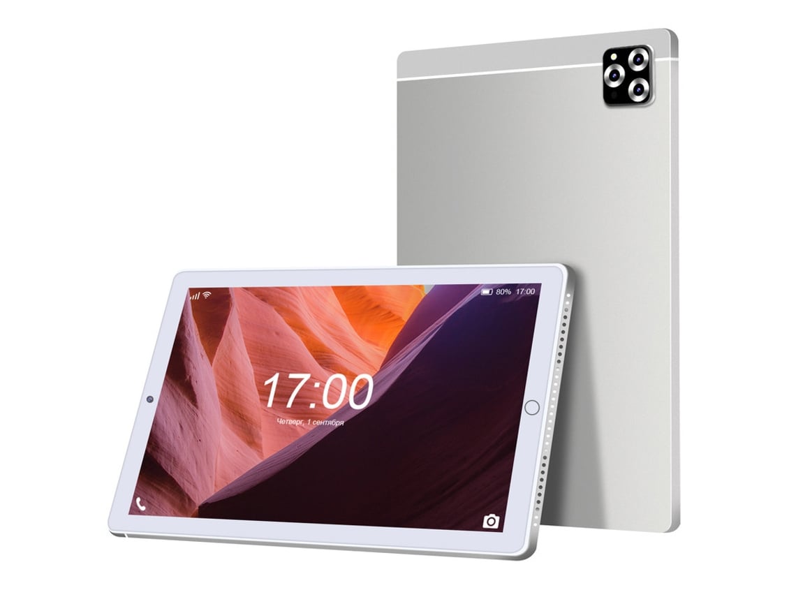 Tablet P80 (10.1'' - 16 GB - 2 GB RAM - Wi-Fi+5G - Gris) | Worten.pt