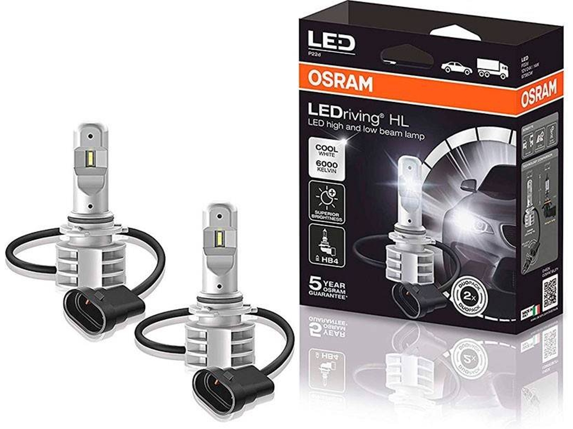 Kit 2 Lâmpadas LED HB4 12/24V 14W OSRAM LEDriving® HL GEN2 | Worten.pt