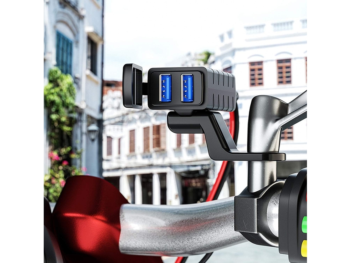 Waterproof Motorcycle Usb Charger Sae To Usb Adapter With Switch And ...