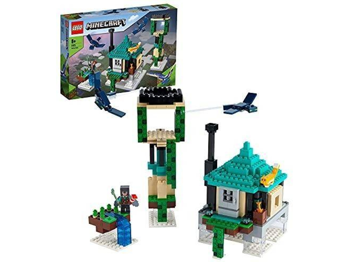 LEGO Minecraft: A torre para o céu - 21171 (Idade Mínima: 8 - 565 peças ...