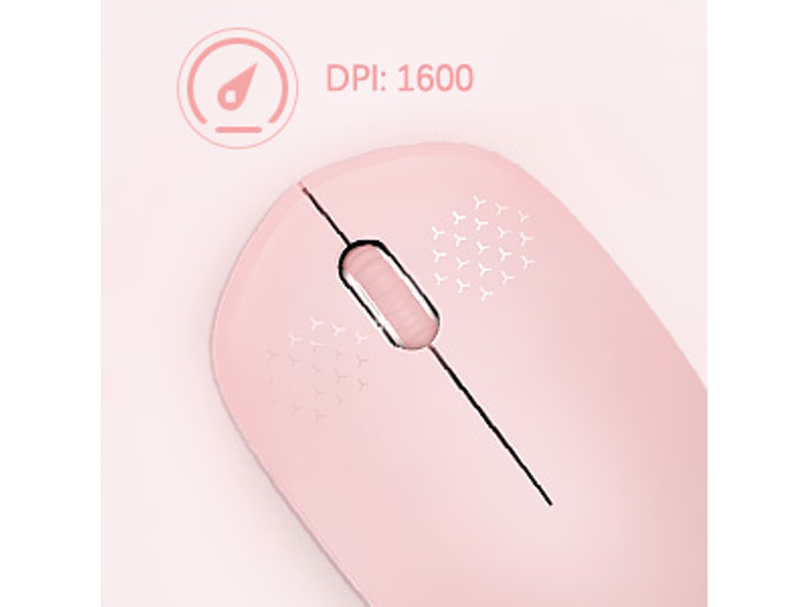 Rato Sem Fio, Rato Silencioso 2.4G Com Receptor Usb - Visto Rato De ...