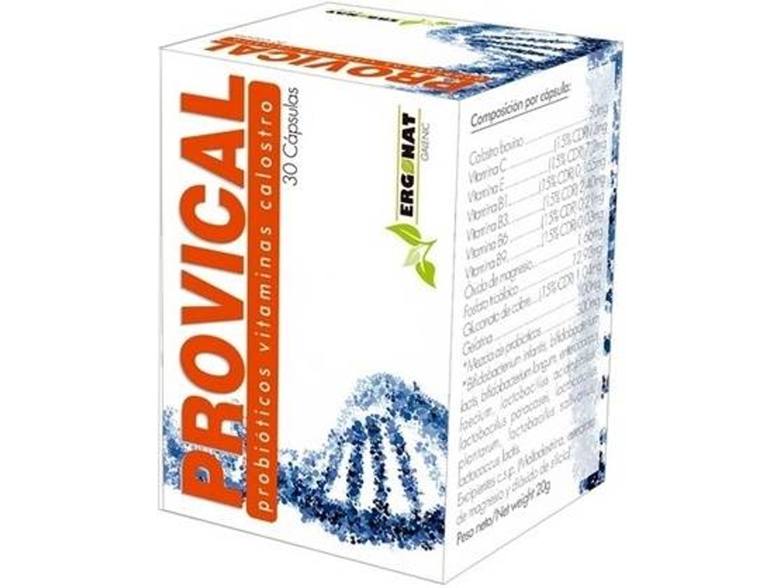 Suplemento Alimentar ERGONAT Provical (30 cápsulas) | Worten.pt