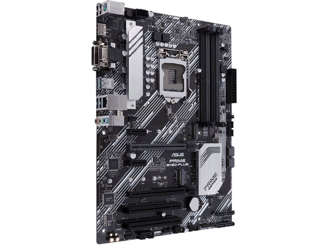 Motherboard ASUS PRIME B460-PLUS (Socket LGA 1200 - Intel B460 - ATX ...