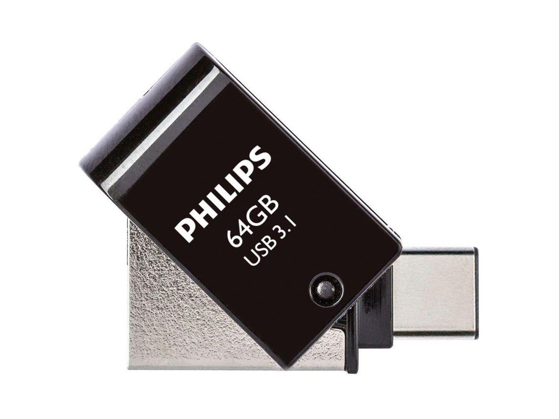 Philips 2 In 1 64Gb Otg Usb C+Usb 3.1 | Worten.pt