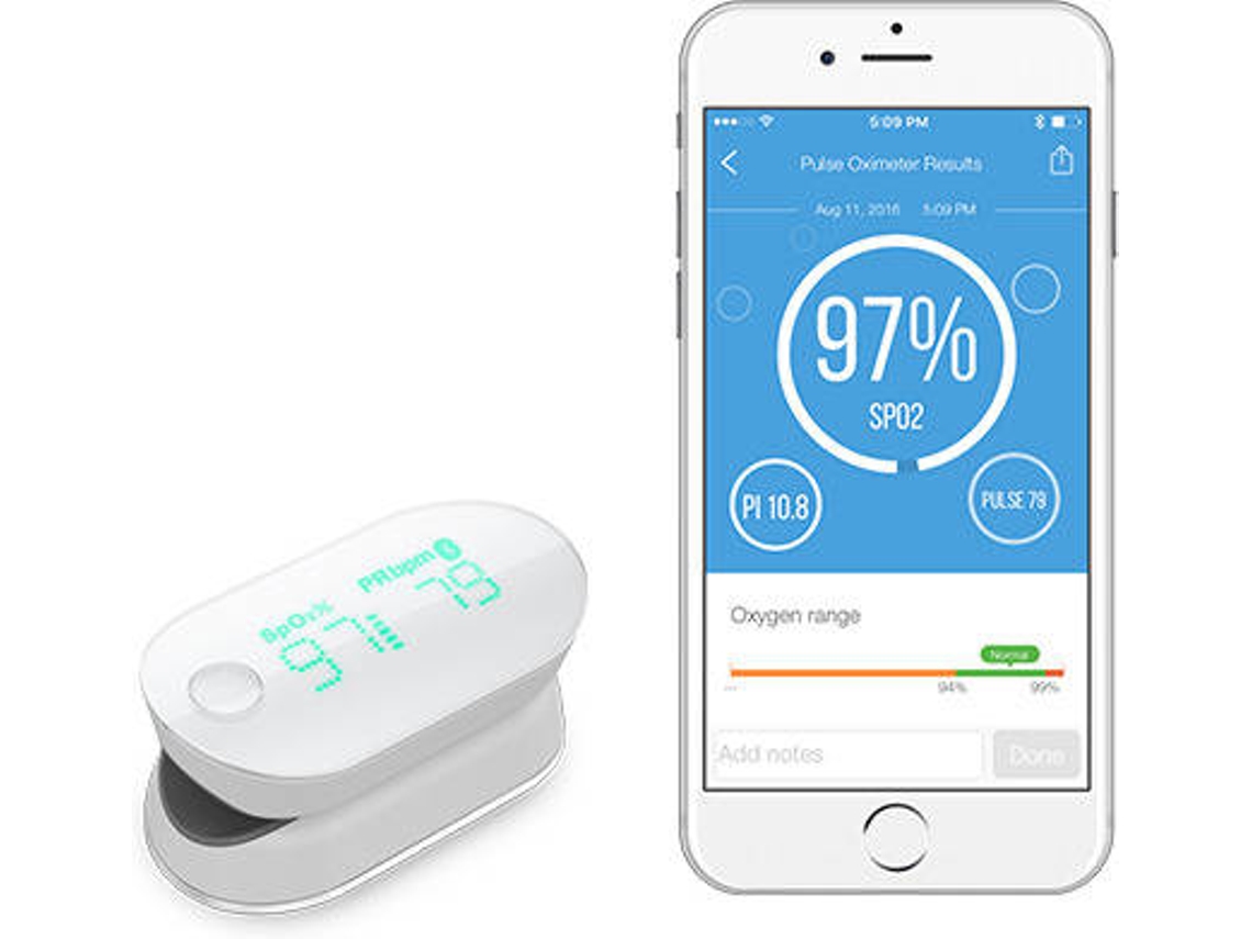 Oxímetro IHEALTH Air PO3M | Worten.pt