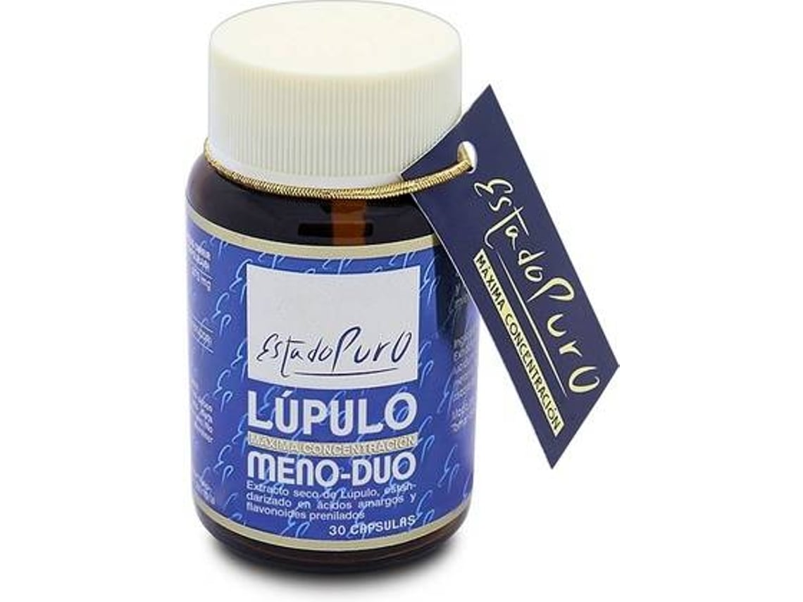 Suplemento Alimentar ESTADO PURO Lúpulo Meno-Duo (30 cápsulas) | Worten.pt