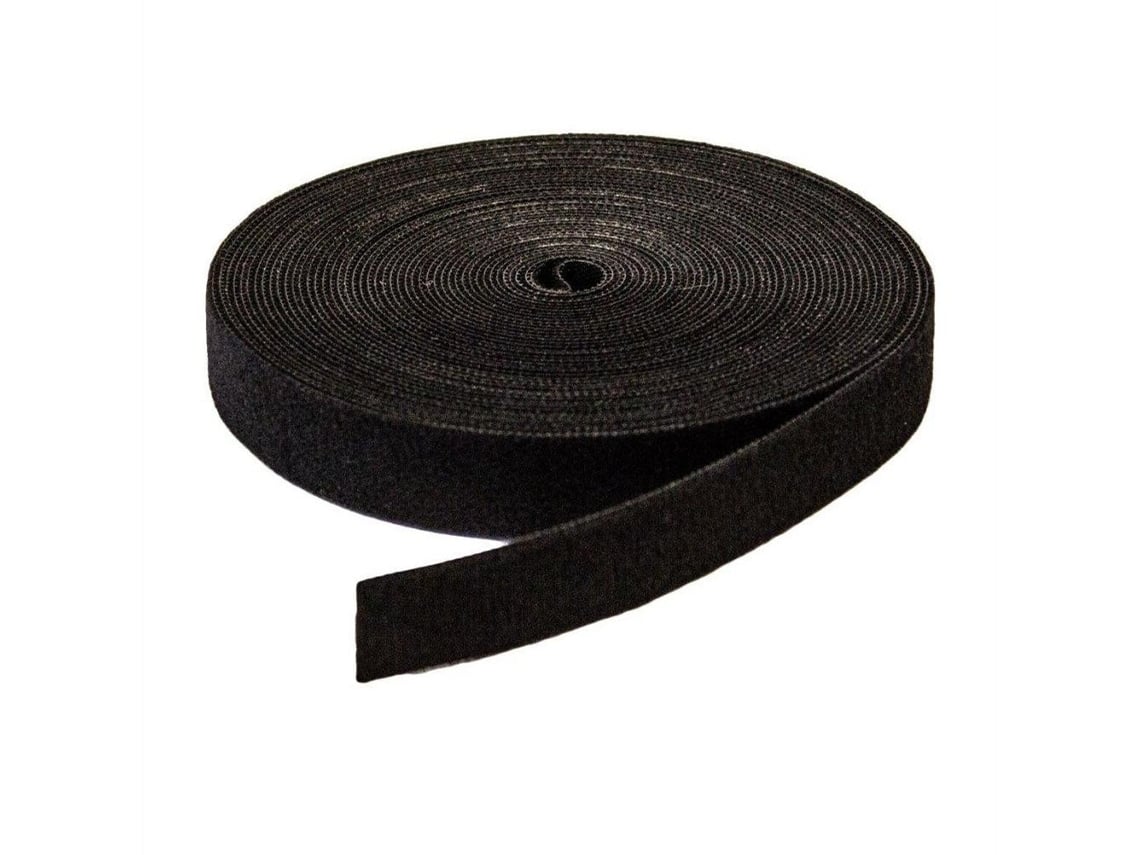 Correia de Velcro Dupla Face para Manuseio de Cabos 10 M / 2 Cm Preto ...