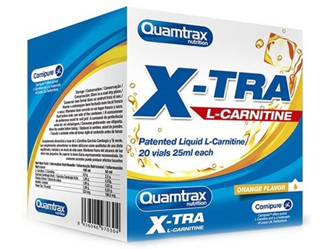 Suplemento Alimentar QUAMTRAX Xtra 20 Viales (25 Ml - Naranja) | Worten.pt