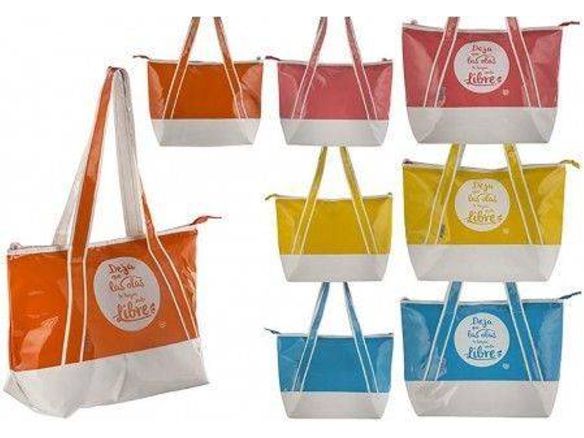 Geleira Praia HOGAR Y MÁS Com Alça E Zíper Quatro Grandes (52x34cm ...