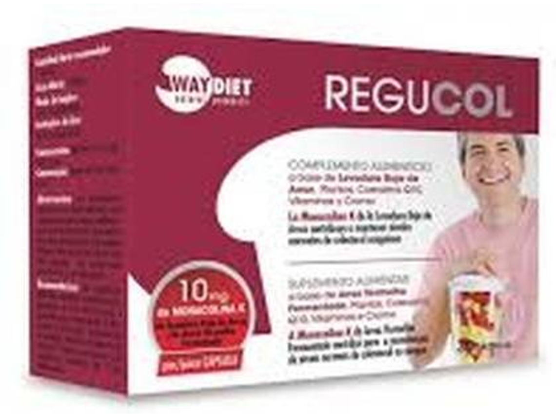 Suplemento Alimentar WAYDIET NATURAL PRODUCTS Regucol (30 cápsulas ...