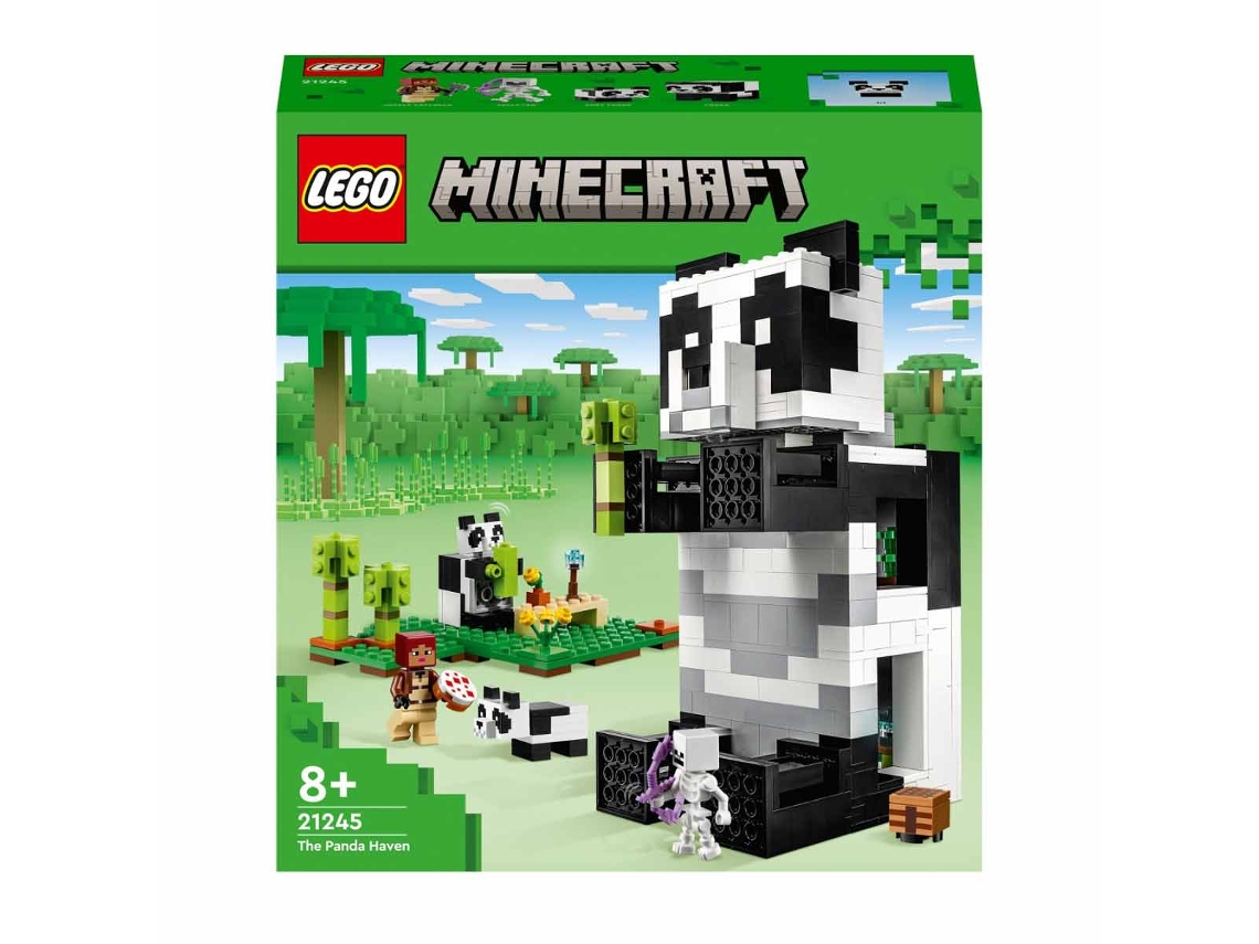 LEGO Minecraft: El Refugo-Panda 21245 (Idade Mínima Recomendada: 8 anos ...