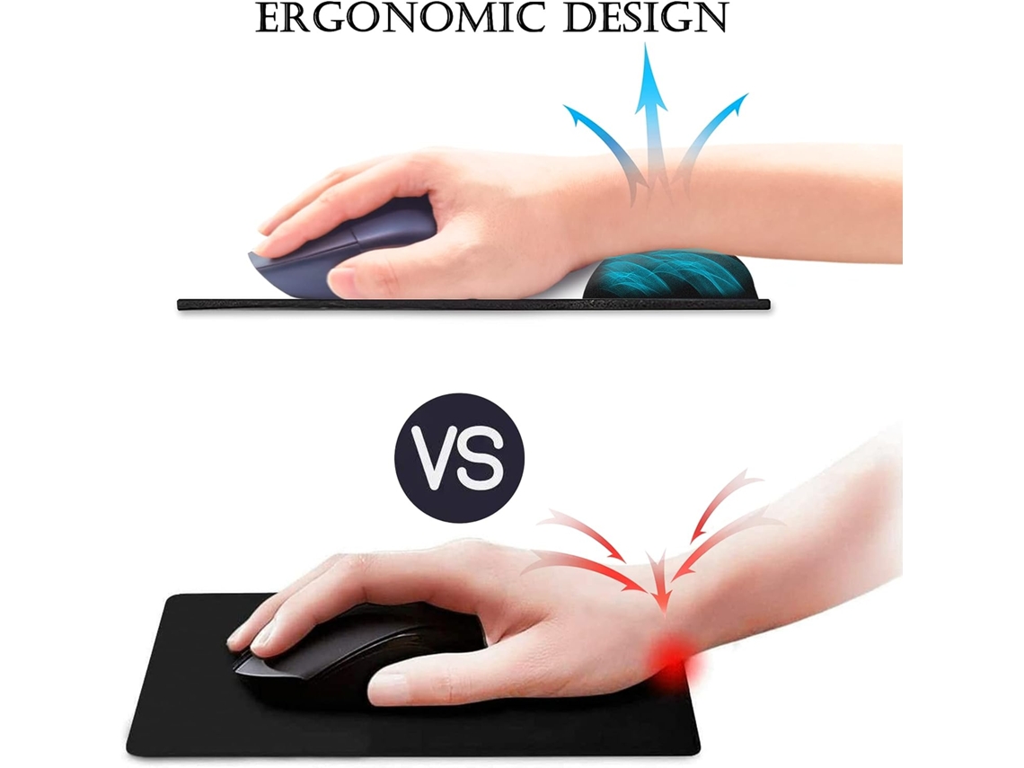 Tapete Rato ELKUAIE Ergonômico com Gel | Worten.pt