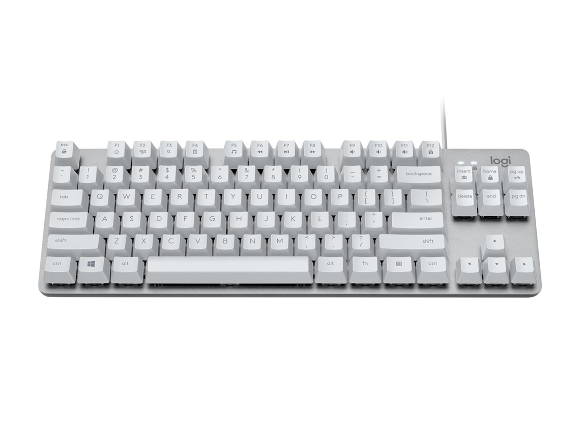 Logitech K835 Tkl Mechanical Keyboard Teclado Usb Nórdico Branco Prateado | Worten.pt