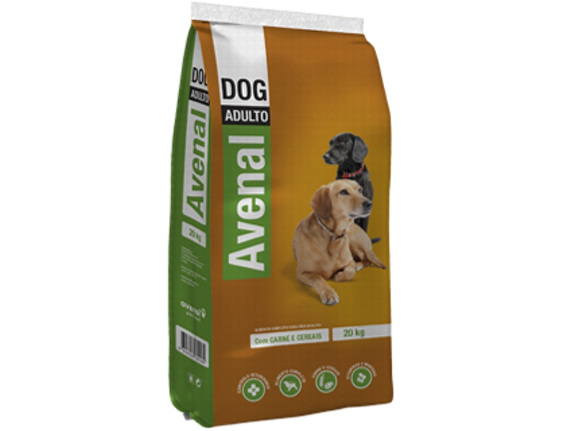 Ração Seca Cão AVENAL Dog Adulto 4kg | Worten.pt