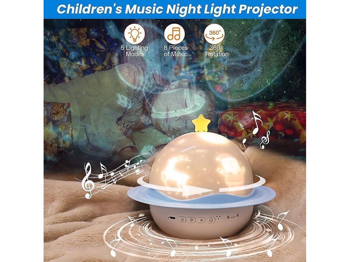 LED Starry Sky Projector Children With Music (Castle in the Sky), 6 ...