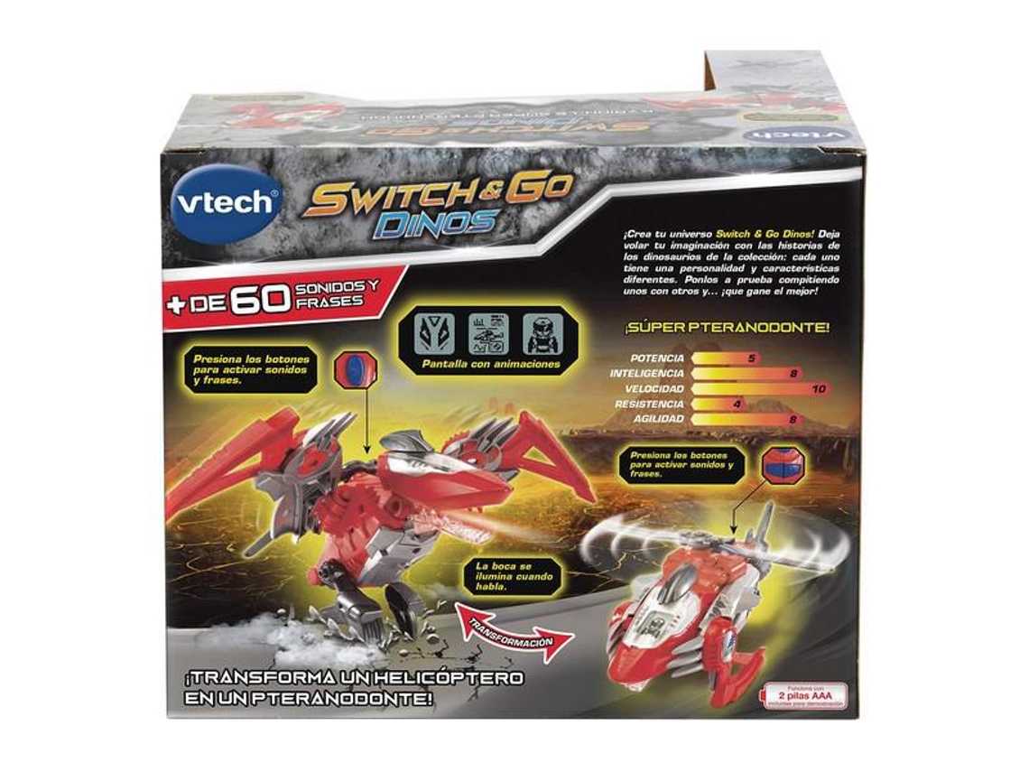 Transformers Vtech Switch & Go Dinossauro Helicóptero | Worten.pt