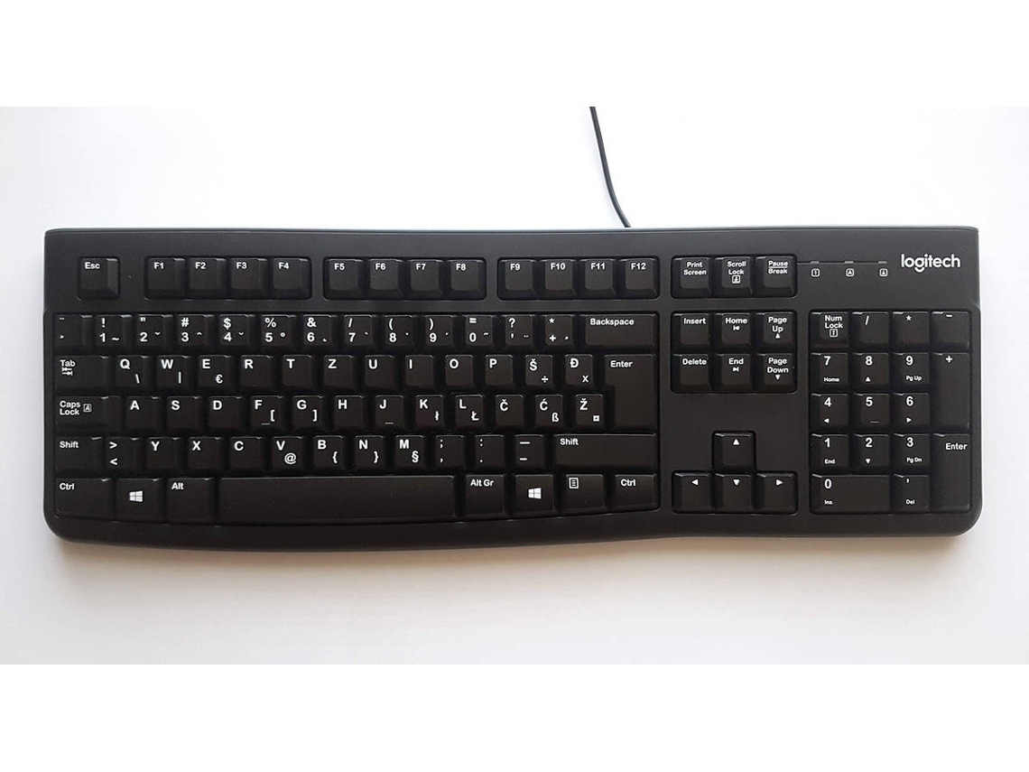 Teclado LOGITECH MK520 (USB - Layout Croata - Preto) | Worten.pt