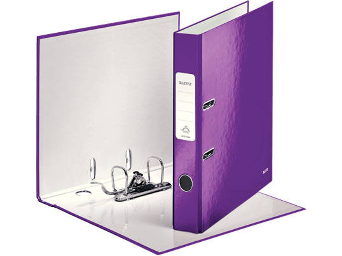 Dossier LEITZ WOW 50 mm Roxo (A4 - Capacidade: 350 folhas) | Worten.pt