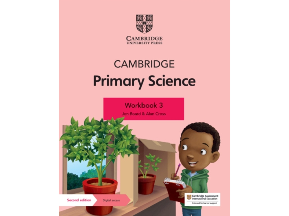 Livro cambridge primary science workbook 3 with digital access (1 year ...