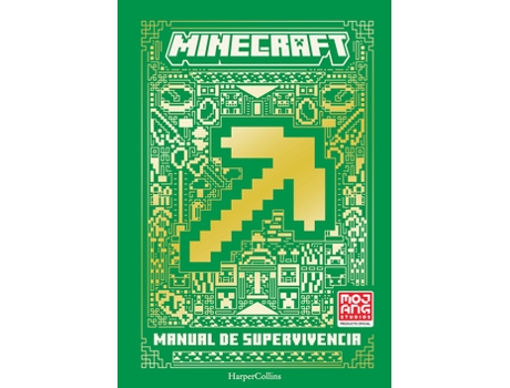 Livro Manual De Supervivencia De Minecraft de Ab, Mojang (Castelhano ...
