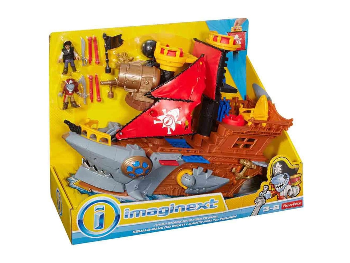 Imaginext Shark Bite Pirate Ship | Worten.pt