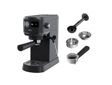 Máquina de Café Manual AEG (1450 W - 15Bar) | Worten.pt