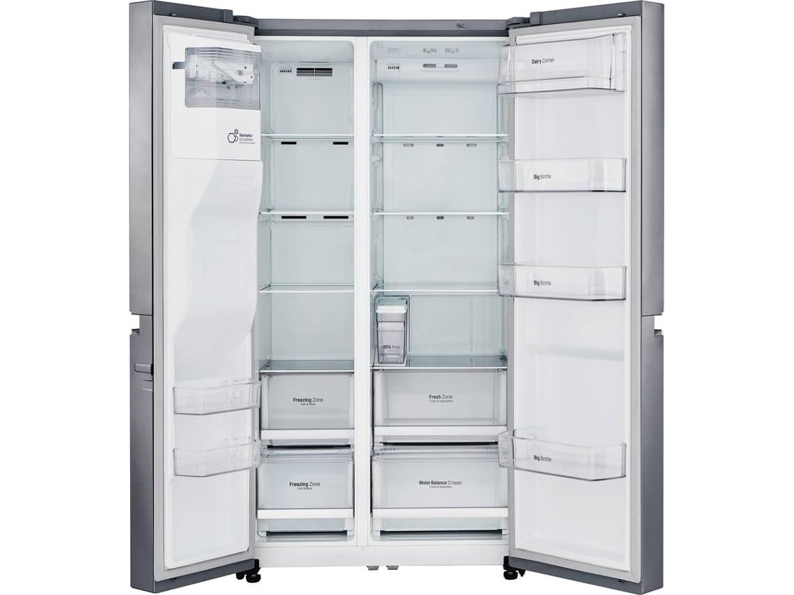 Frigorífico Americano LG GSL761PZXV (No Frost - 179 cm - 601 L - Inox ...