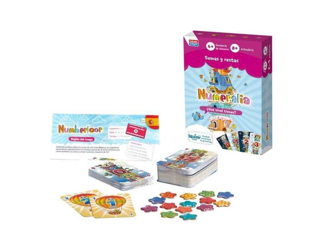 Jogo de Tabuleiro FALOMIR numeralia (Idade Mínima Recomendada: 4 anos ...