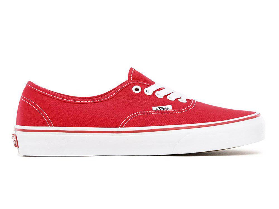 Ténis VANS Authentic Vermelho - Mulher (36 - Vermelho) | Worten.pt