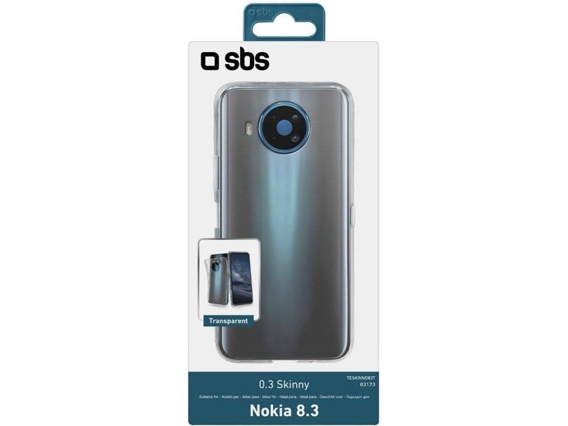 Capa Nokia 8.3 SBS Skinny Transparente | Worten.pt