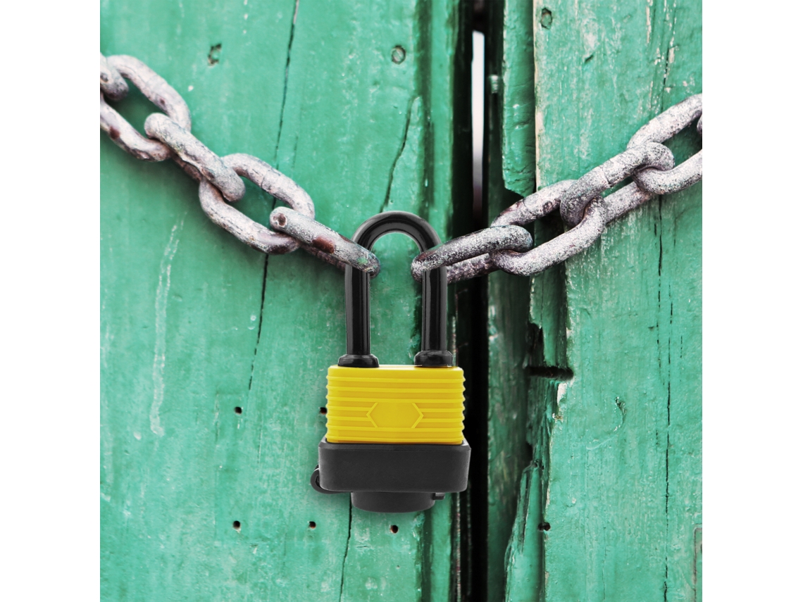 Cadeado De Segurança Aço Com Proteção Ao Ar Livre Ip44 65Mm PRIMEMATIK ...