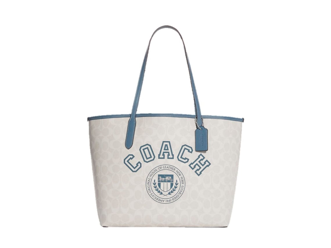 Mala para Mulher COACH (44 x 27 x 14 cm - Couro - Multicor) | Worten.pt