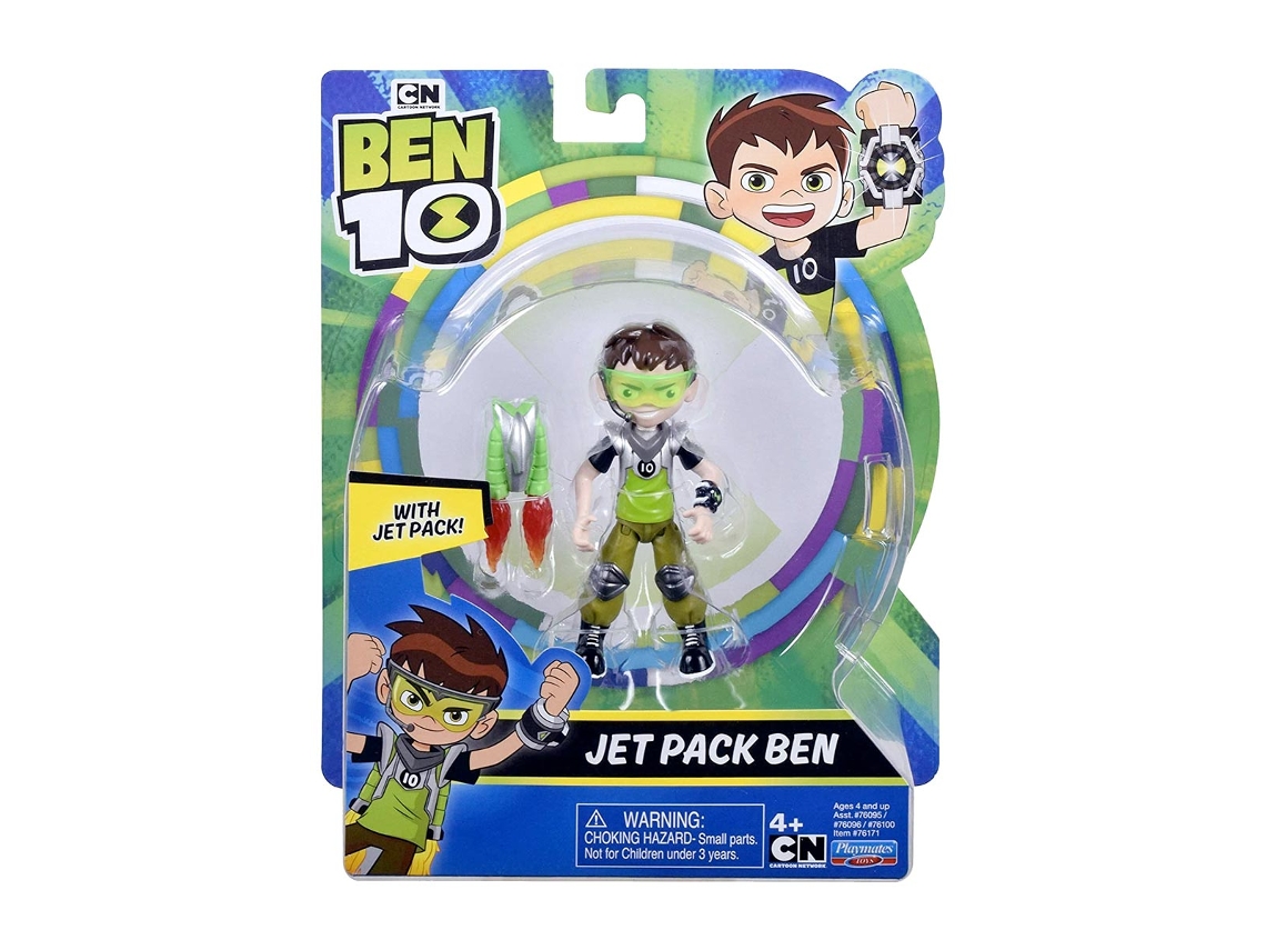 Ben 10 Jetpack Ben Ação Figura (Idade Mínima Recomendada: 4 anos ...