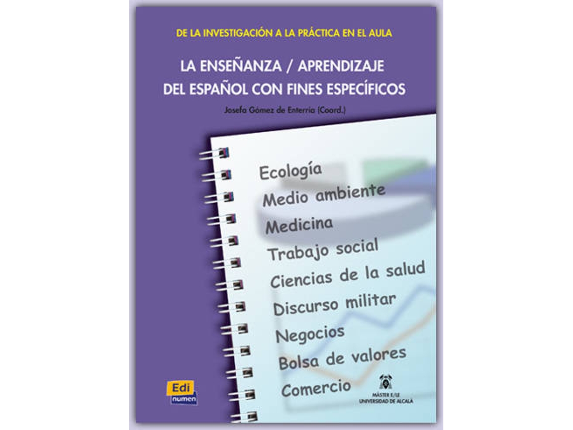 Livro La Enseñanza/Aprendizaje Del Español Con Fines Específicos de ...