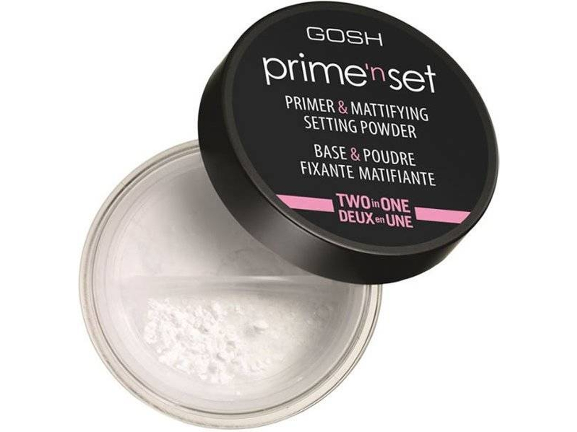 Base em Pó GOSH Primer & Mattifying Setting Powder (7 g) | Worten.pt
