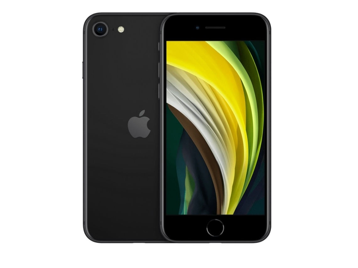 iPhone SE 2020 APPLE (Recondicionado Marcas Mínimas - 3 GB - 128 GB - Preto) | Worten.pt