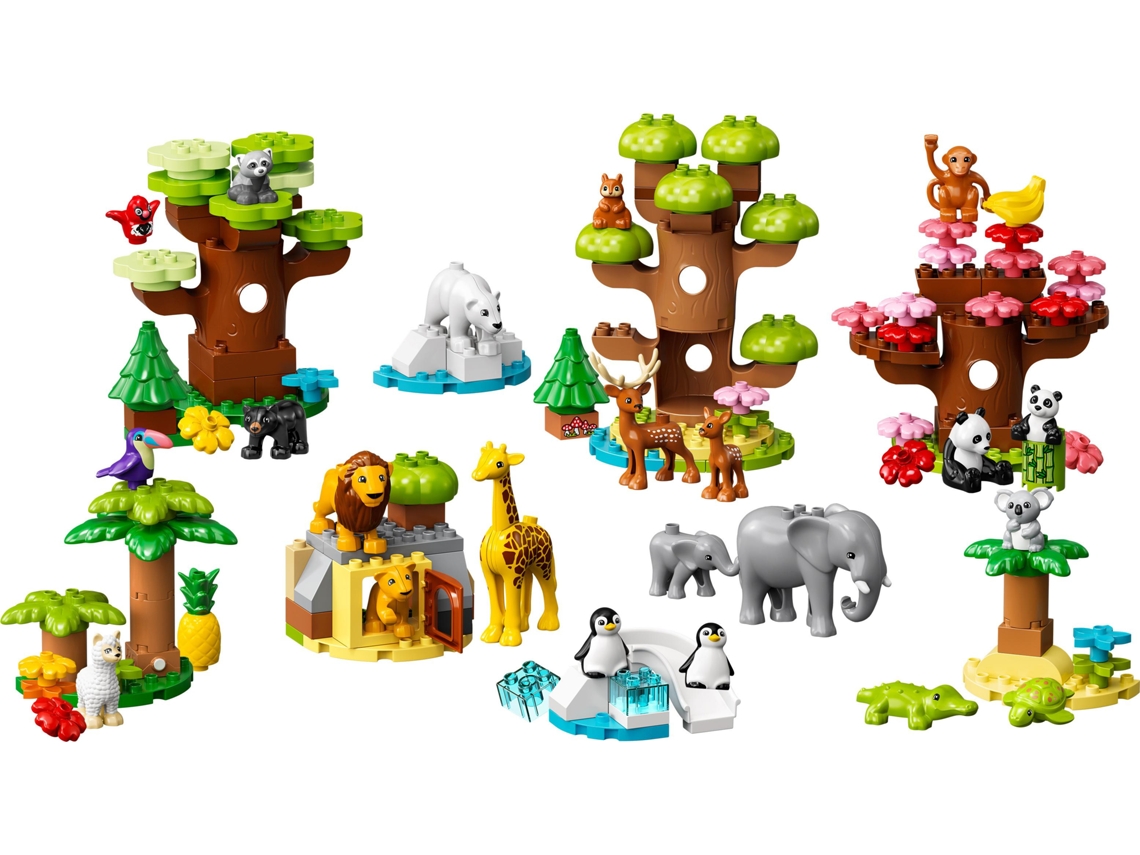 Lego Duplo Wild Animals Of The World Toy Set 10975 | Worten.pt