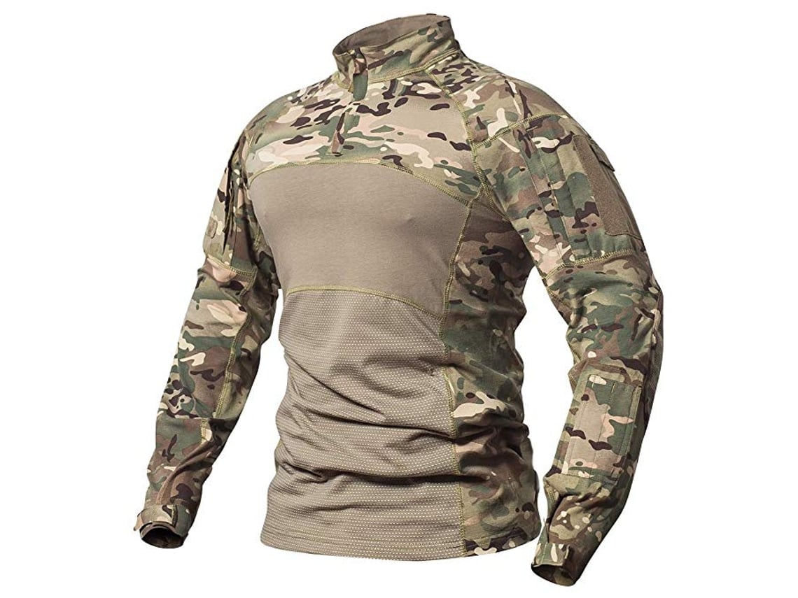 Roupa Tática Comprovada Uniforme Militar Camisa de Combate SLOWMOOSE ...