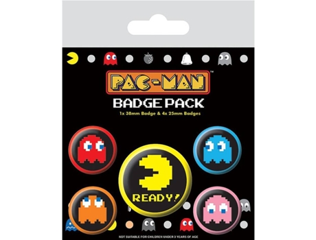 Conjunto de Pins PYRAMID Pac Man Pixel | Worten.pt