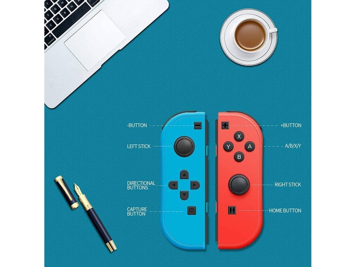 Comando Nintendo Switch Pro SLINK00417-5 Branco (Wireless) | Worten.pt