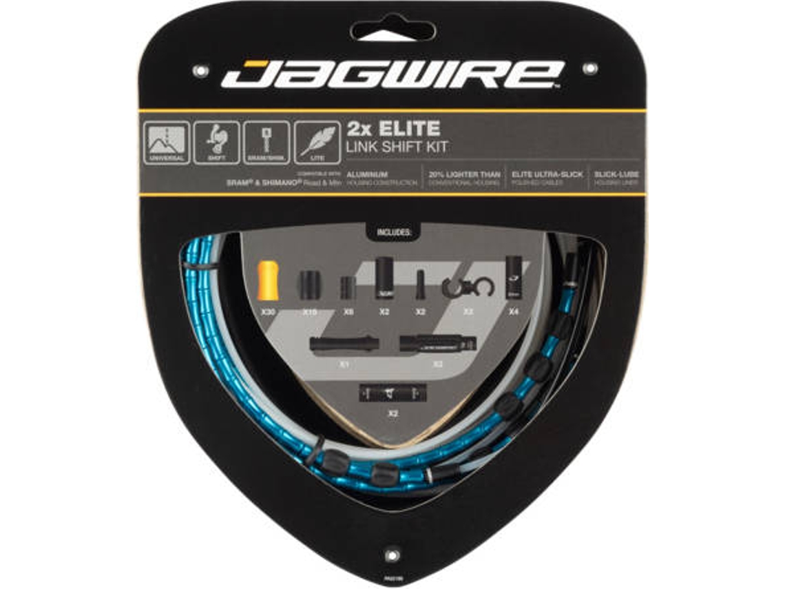 Kit JAGWIRE 2X Elite Link Shift Kit (Azul - TU) | Worten.pt