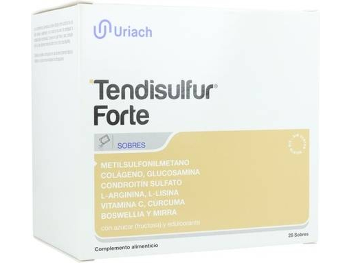 Suplemento Alimentar URIACH Tendisulfur Forte (28 carteiras) | Worten.pt